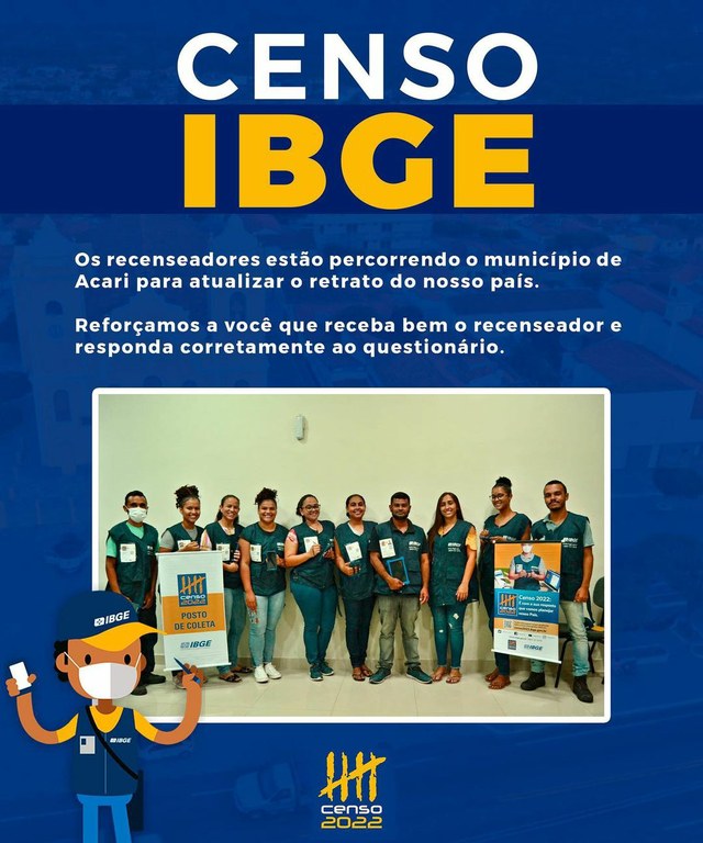 CENSO IBGE 2022 — Câmara Municipal de Acari